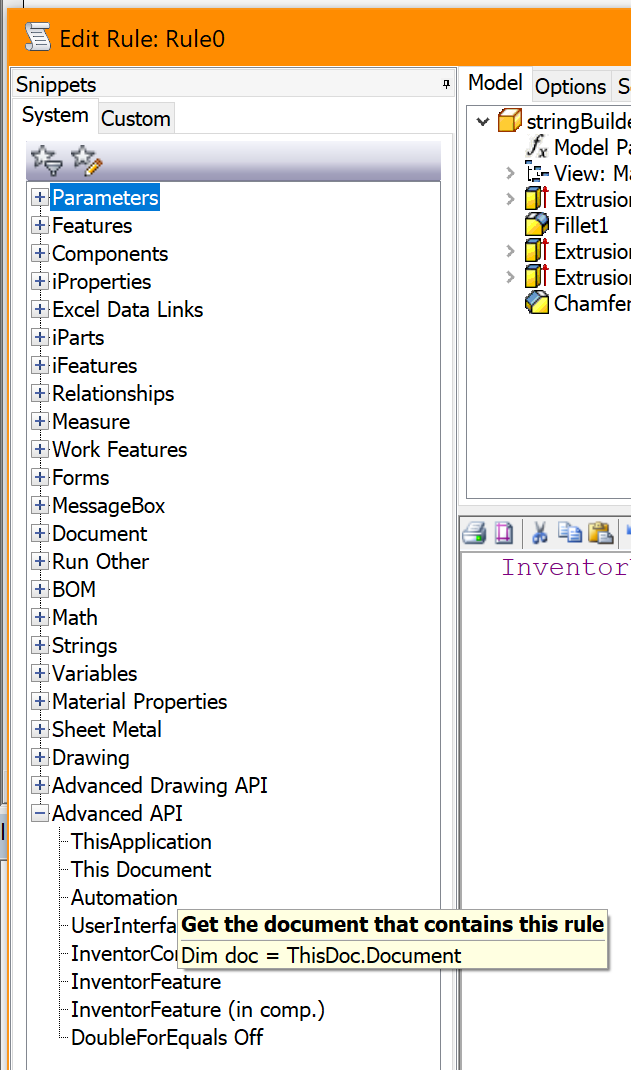 Solved: ThisApplication.ActiveDocument alternative - Autodesk Community