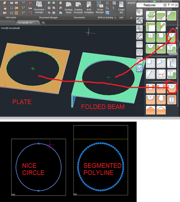 Solved: NC DXF CIRCLE ARC CURVE - WHY SEGMENTS? - Autodesk Community