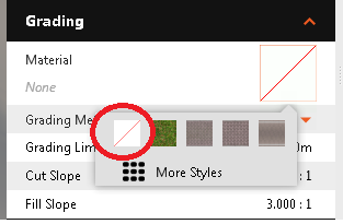 Solved: Remove materials for roadside grading - Autodesk Community