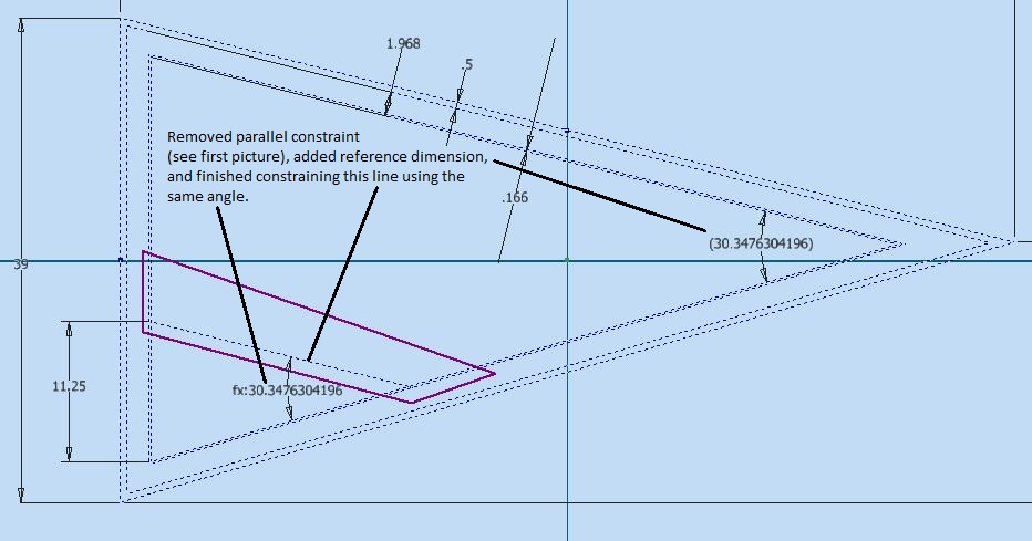 Solved: Inventor 2017 Adding This Constraint Will Over-Constrain This Sketch Error - Autodesk ...