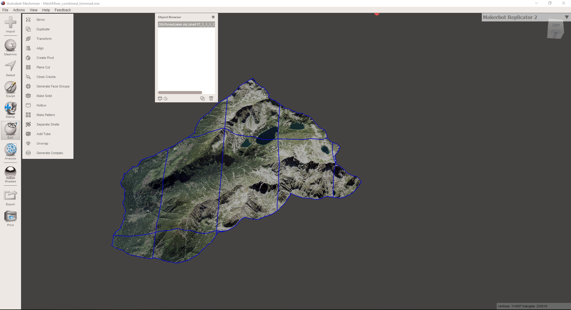 Solved: Merge multi-file textures into single OBJ in MeshMixer - Autodesk Community