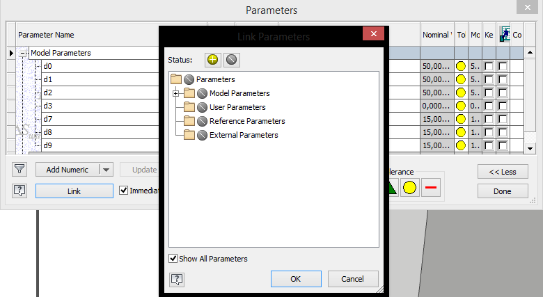 Parameter between ipt´s - Autodesk Community