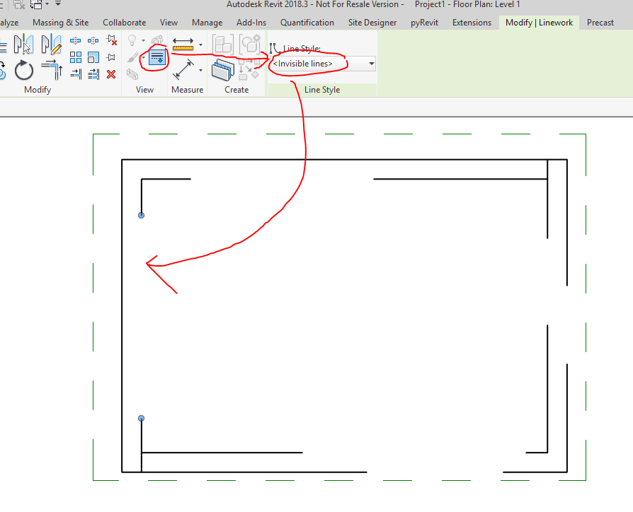 Best way to remove lines of walls where it meets and goes through topo ...