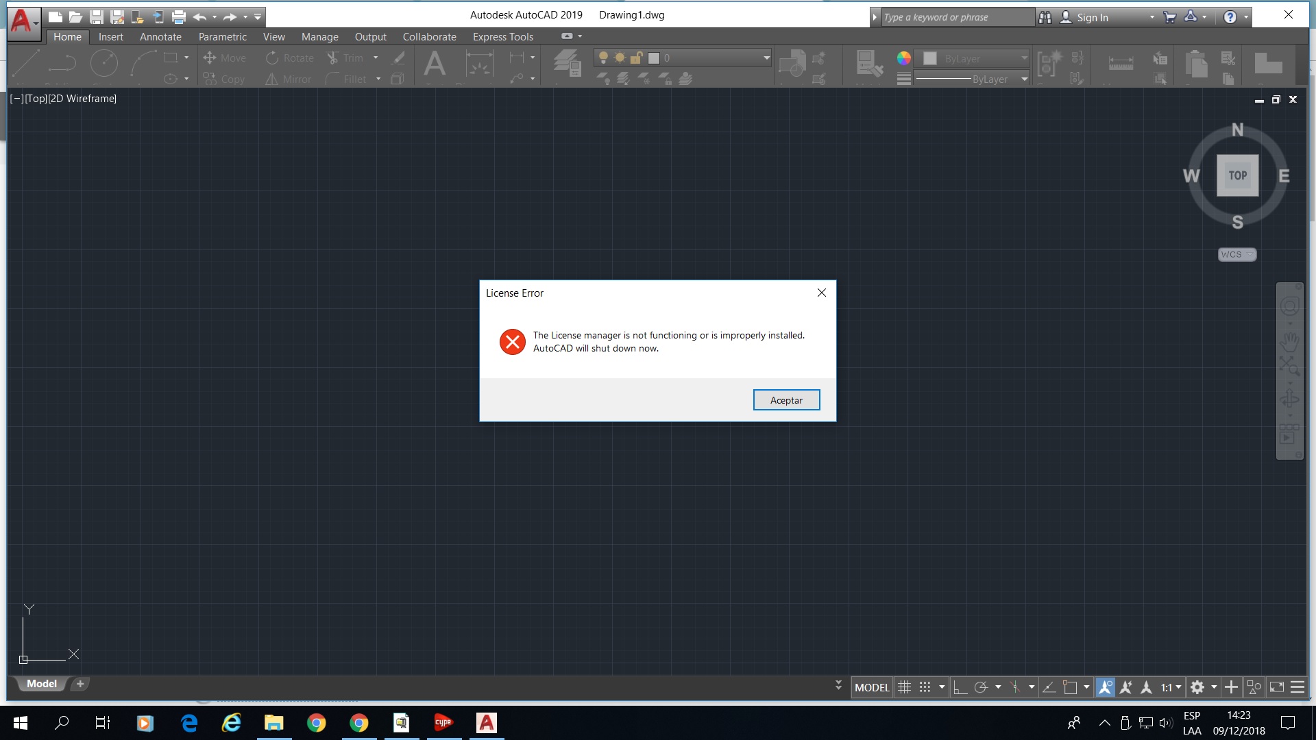 Autocad 2019 License error - Autodesk Community