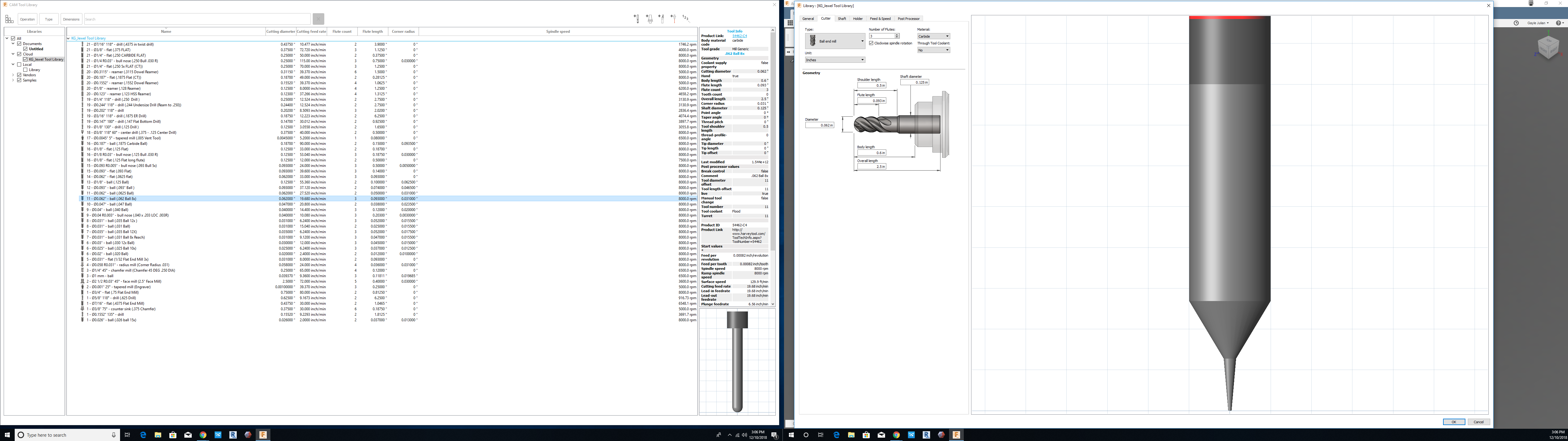 Solved: Tool library bug. Edit tool shows wrong tool in preview. - Autodesk Community