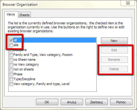Browser organization - duplicated “all” Project Browser Sort Group issue. - Autodesk Community
