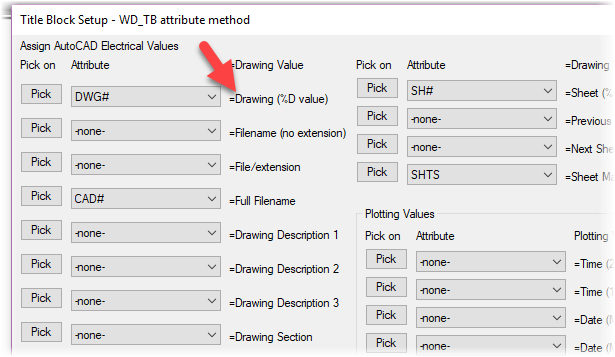 Use %D in Title Block as sub-tag - Autodesk Community