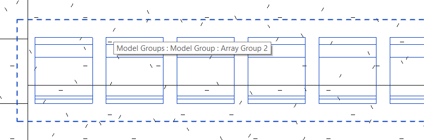 Solved: How to modify the spacing distance in an array group - Autodesk Community