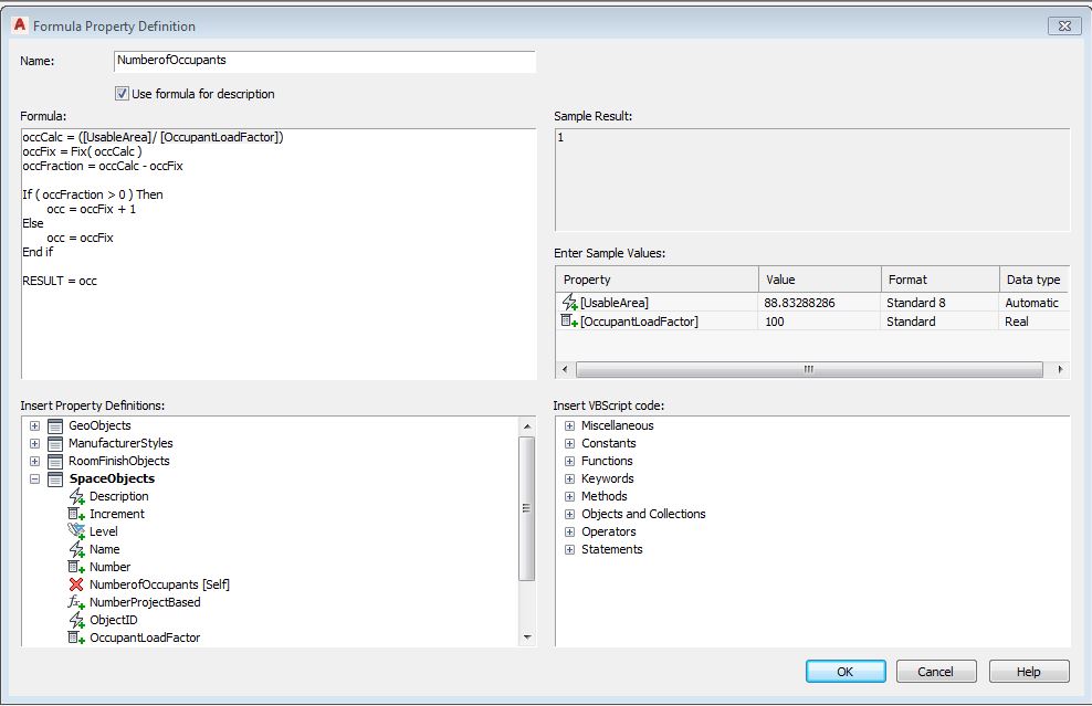 Solved: Try to define an Occupant Load for a Space - Autodesk Community