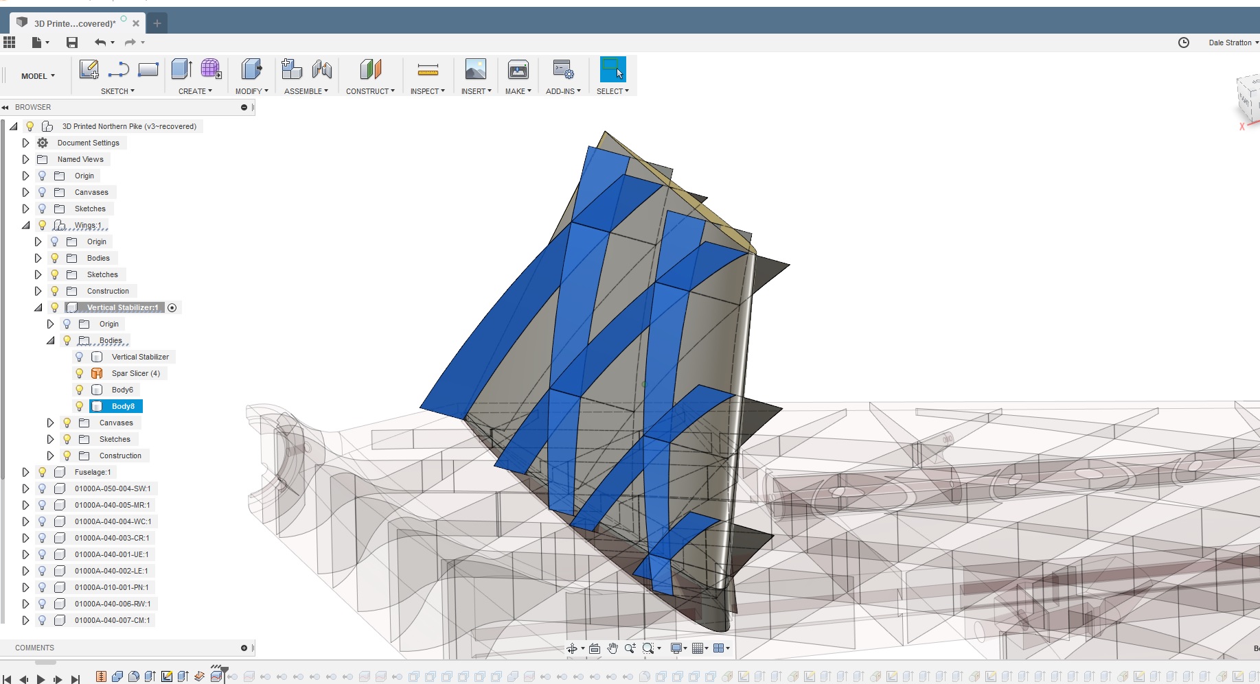 How do I shell this? - RC Airplane Wing - Autodesk Community