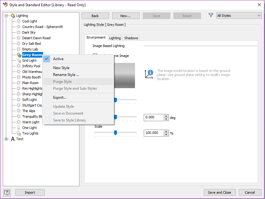 Solved: How to change default lighting? - Autodesk Community