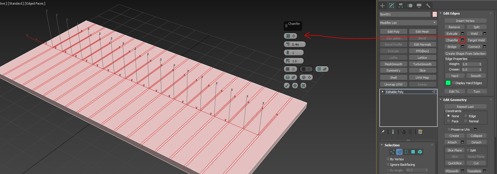 Solved: Edge Selection -Modifying Poly - Autodesk Community