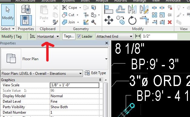 Solved: Duct size tag rotate - Autodesk Community