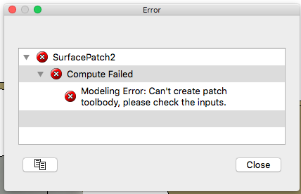 Solved: Surface Patch: Compute Failed: Please check the inputs - Autodesk Community