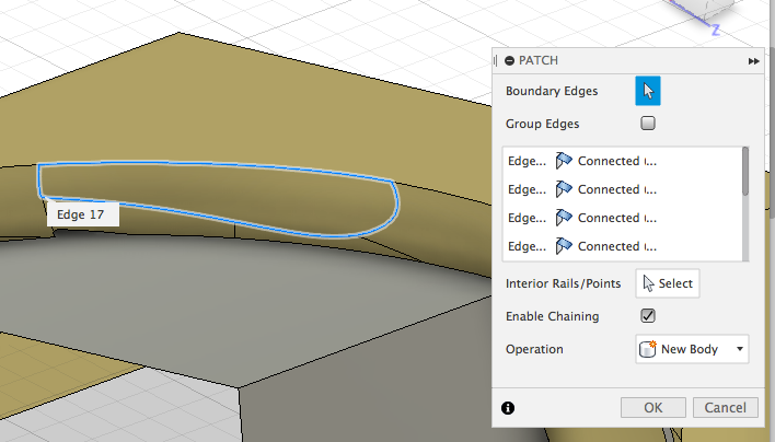 Solved: Surface Patch: Compute Failed: Please check the inputs - Autodesk Community