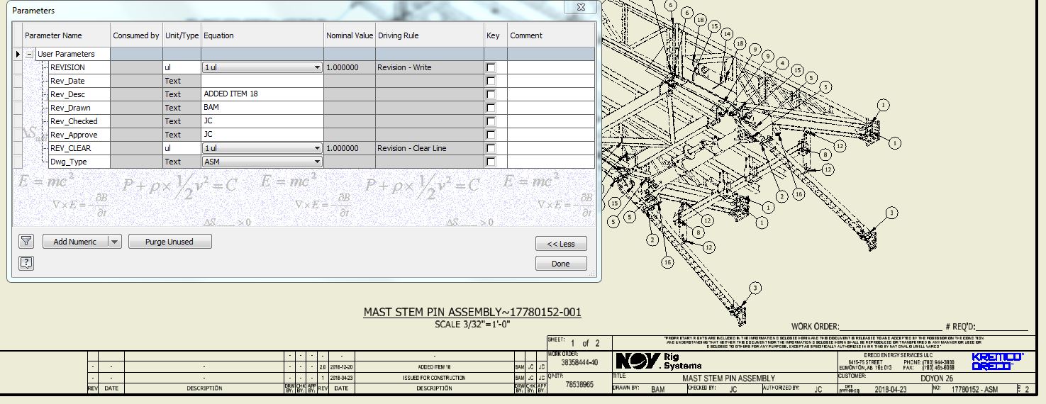 iLogic Rule populating Property/Parameter With Decimal - Autodesk Community