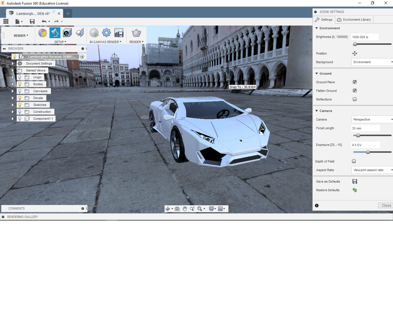 Solved: Custom Environment - Flatted ground Issue . - Autodesk Community