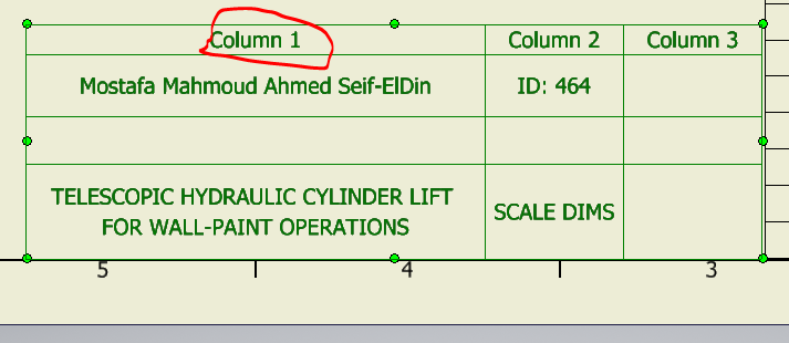 Solved: Can't Delete Title and Column Numbering Rows in Drawing Sheet Table - Autodesk Community