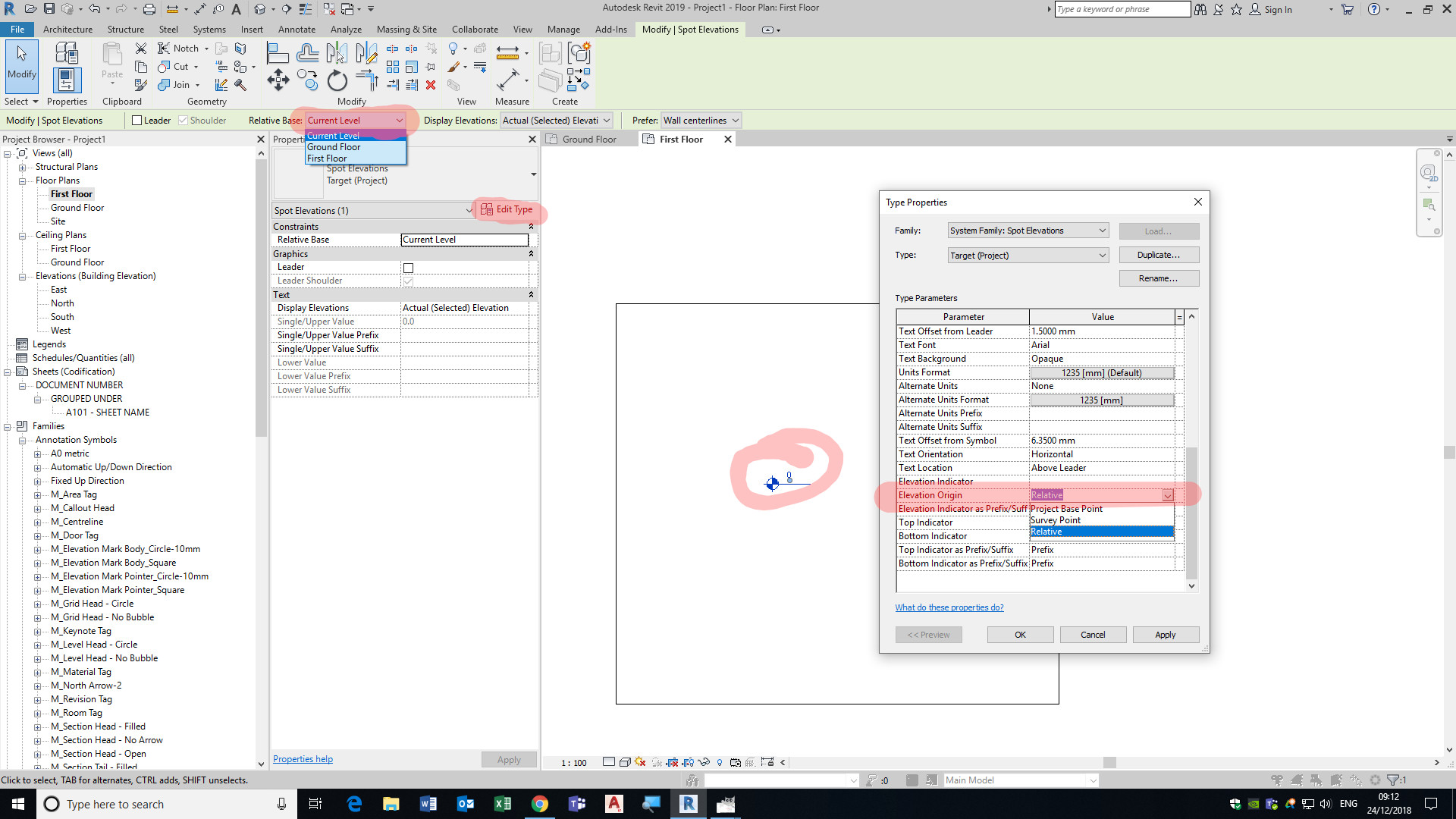 Solved: Spot Elevation - Autodesk Community