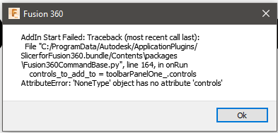 Solved: manufacture workspace additive machines: error with startup when enabled - Autodesk ...