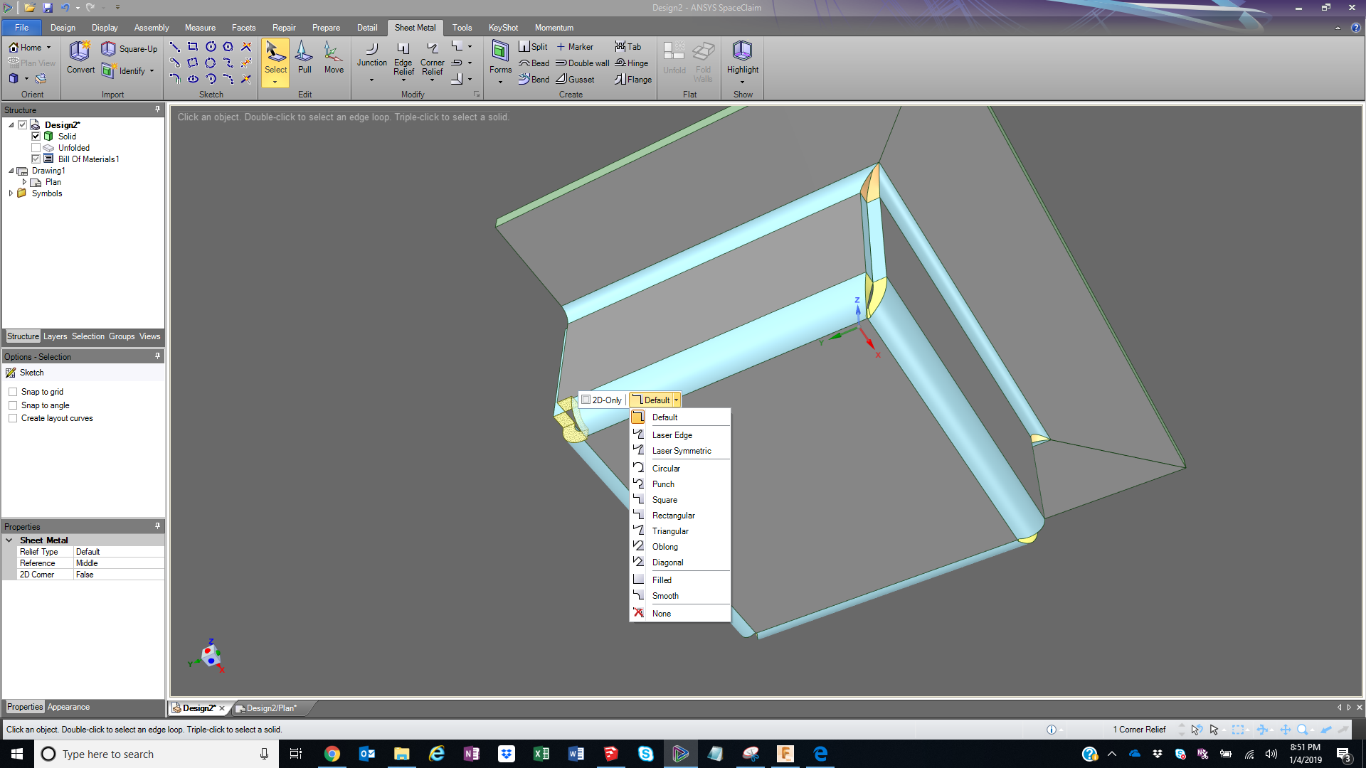 Sheet Metal proper relief for welding - Autodesk Community