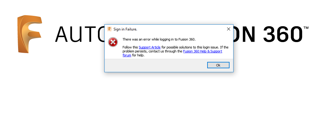 Solved: Fusion 360 will not start after a re-install of Windows 10 ...