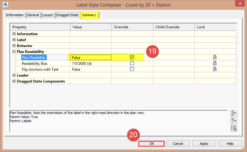 Change the Alignment Station Label Style - Autodesk Community