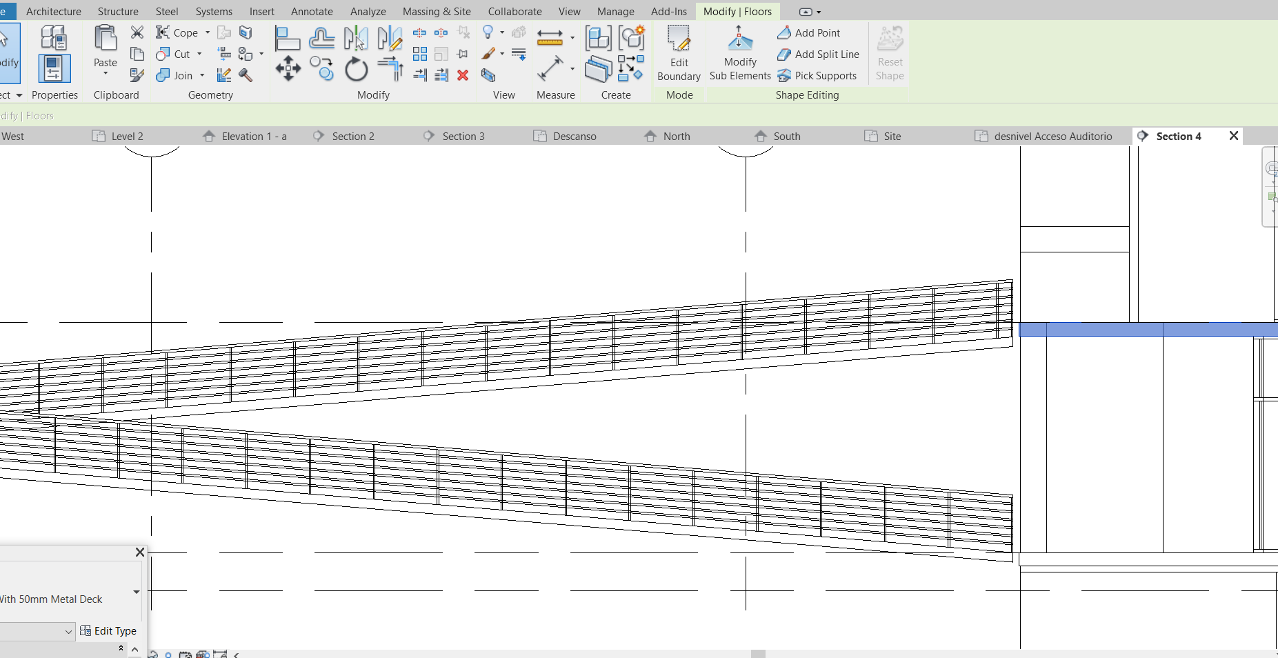 why is the ramp not landing on the desired level? - Autodesk Community