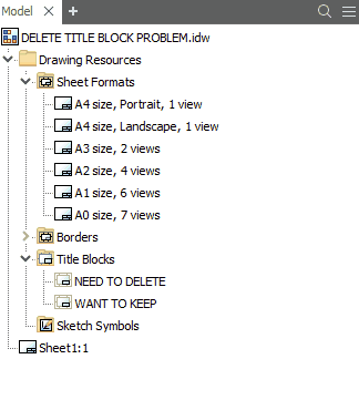 Solved: Delete Title Block - Autodesk Community