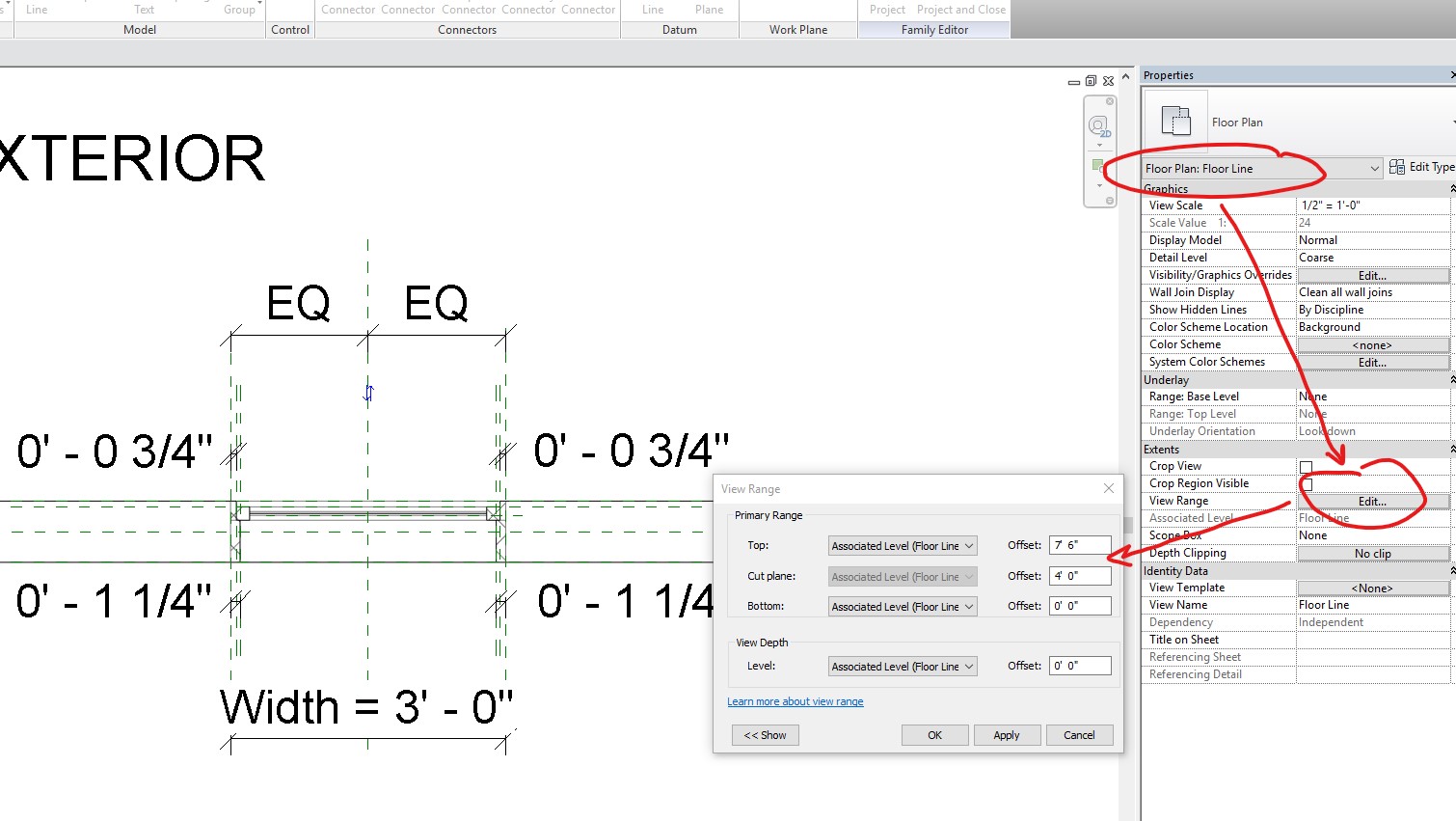 Revit Family Plan view visibility - Autodesk Community