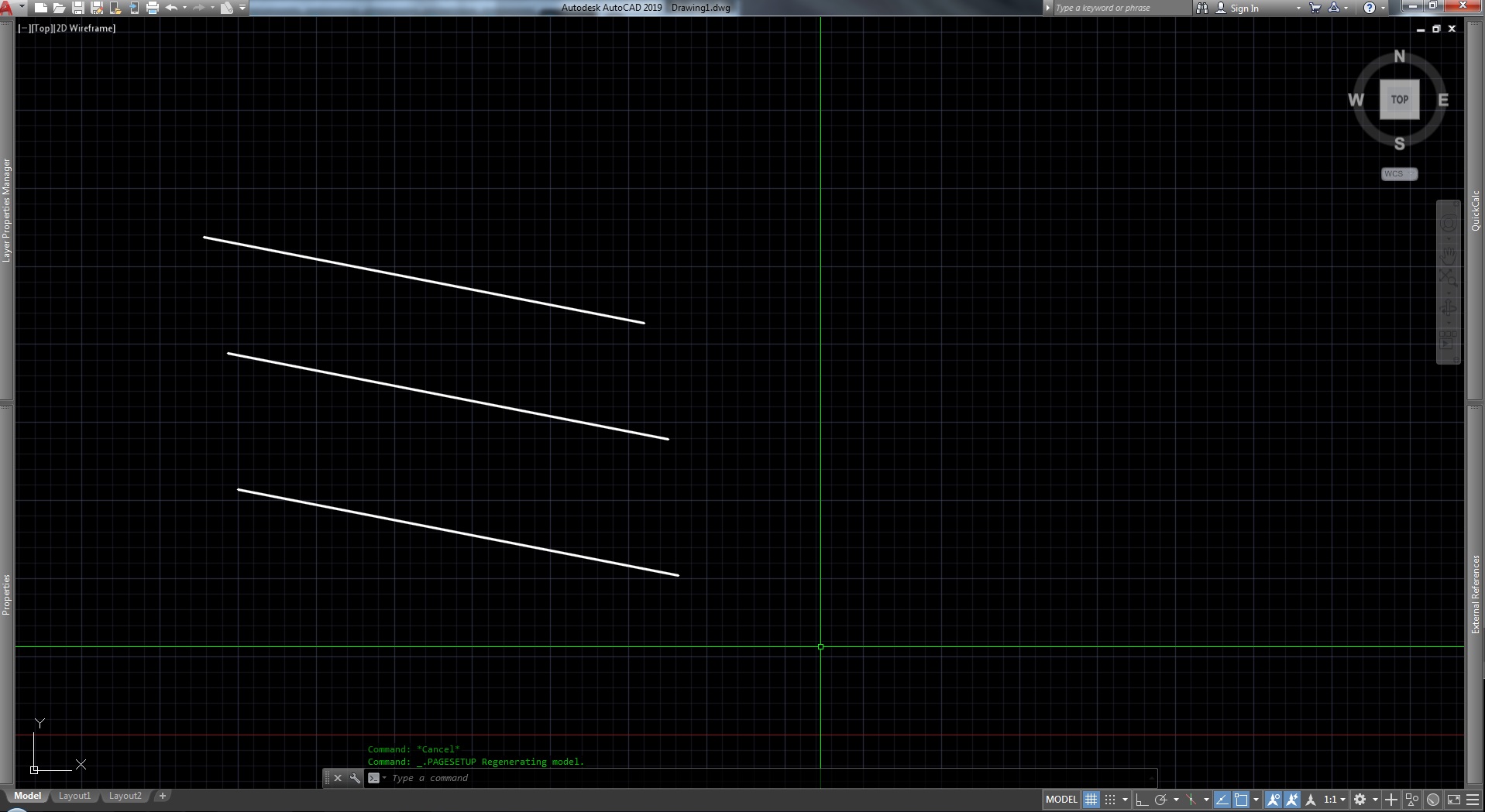 Solved: AutoCAD 2018 - line colours glitching / not displaying properly in model space ...