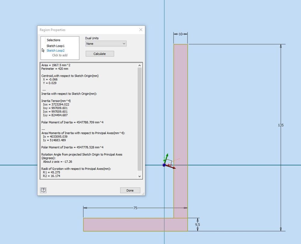 Solved Inventor Error Region Properties Function Autodesk Community