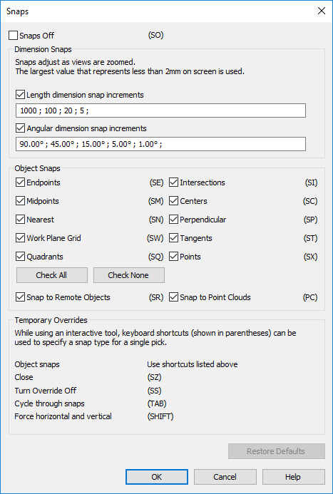 rcp point cloud > Revit, cant snap? - Autodesk Community