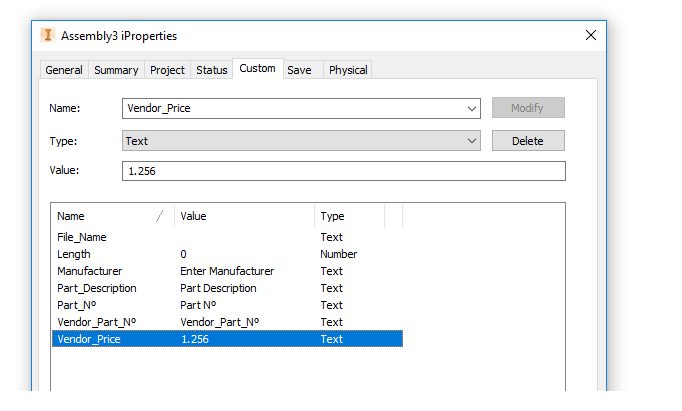 Solved: VBA code to Read existing Custom iProperty or Create if not present - Autodesk Community