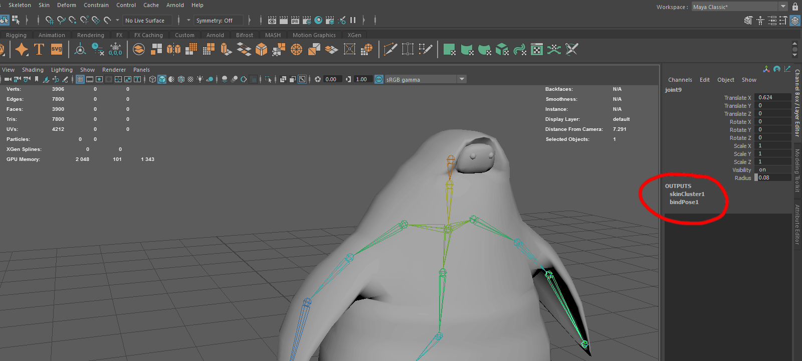 Rigging - end of hands are stuck ? and I only can move some joints not ...