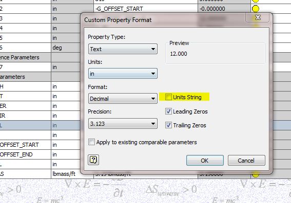 Solved: How to change G_L parameter from in to mm - Autodesk Community