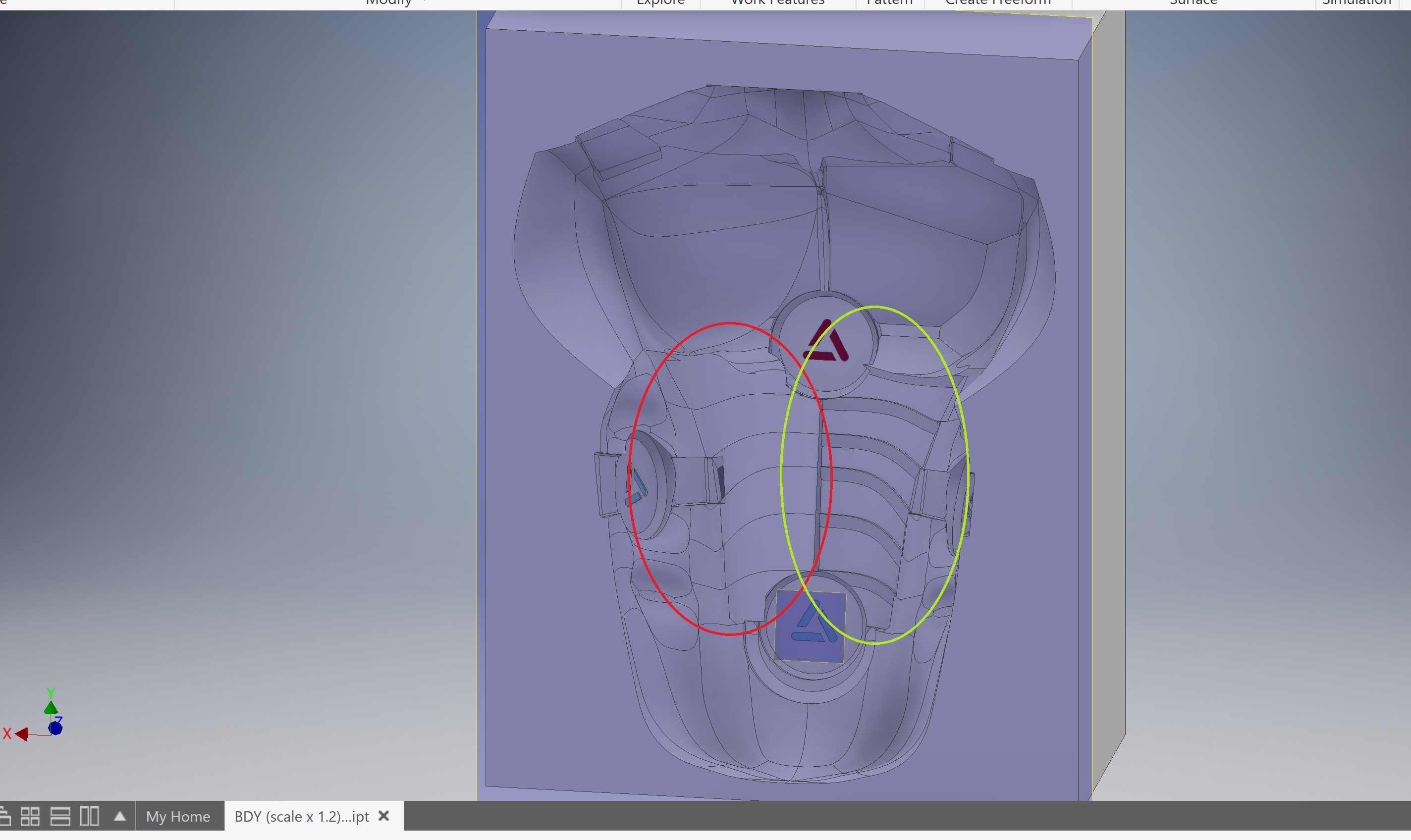 Solved: Inventor 2018 Professional: mold making problems, doesn't ...