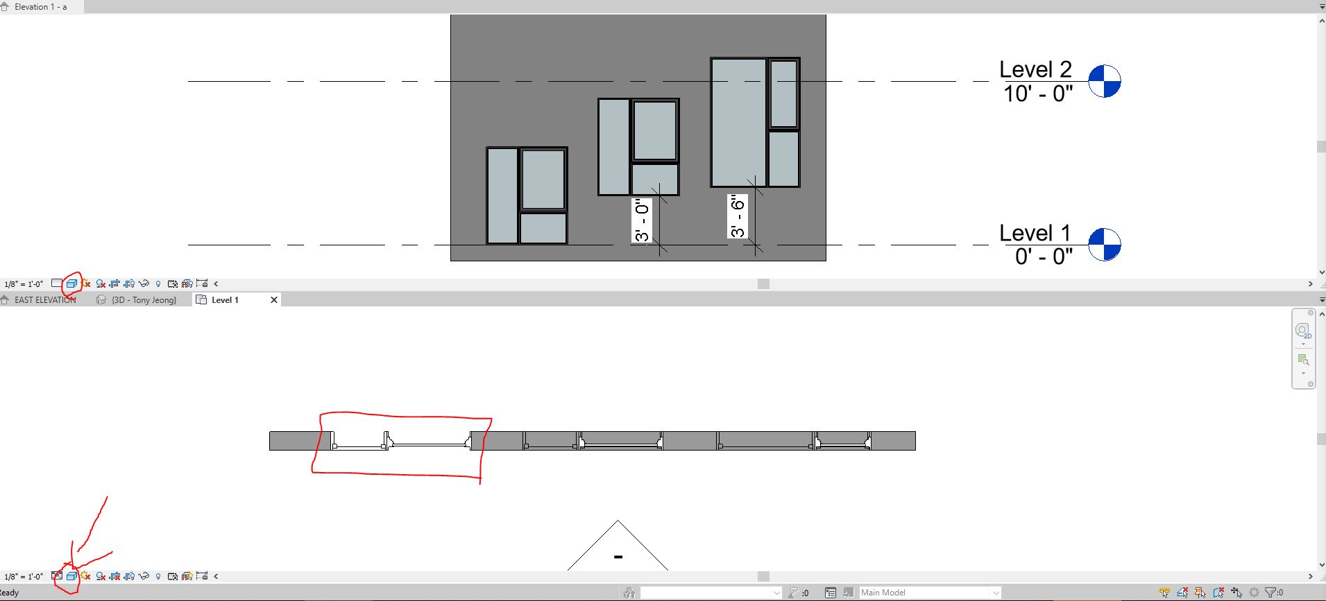 Solved: Combining three windows as one family - Autodesk Community