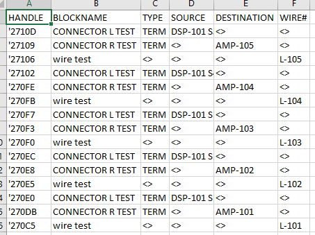 Solved: Attribute extraction to excel - Autodesk Community