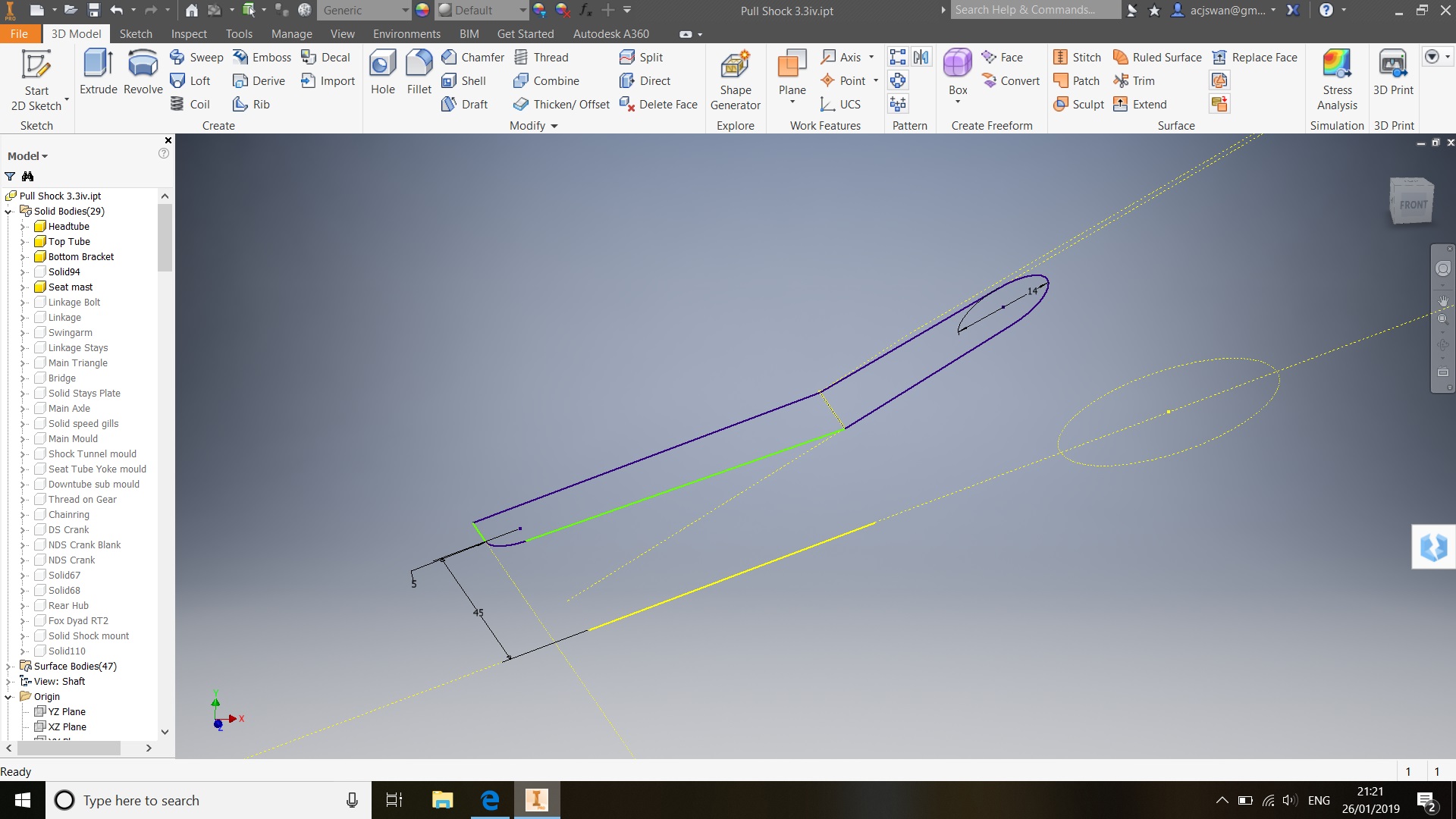 Solved: Creating a loft from different 2D Sketches in seperate planes. - Autodesk Community