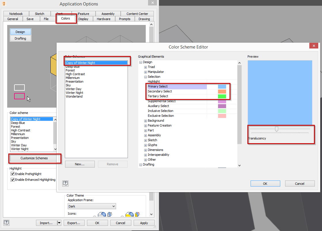 Solved: Changing Colors of Assembly Constrain Selections - Autodesk Community