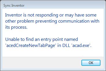 "Unable to find an entry point named acedCreateNewTabPage... - Autodesk ...