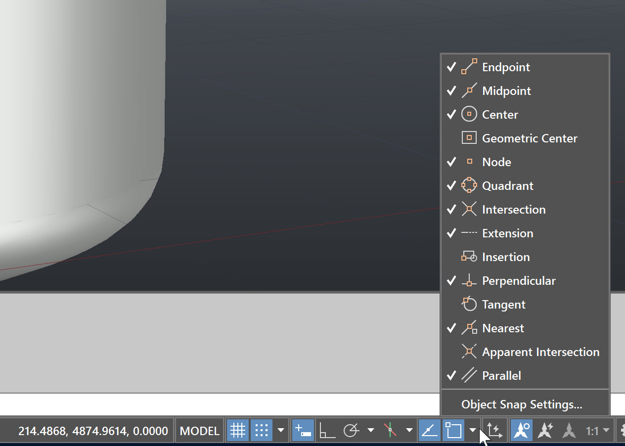 Solved: Snap Display Not working - Autodesk Community