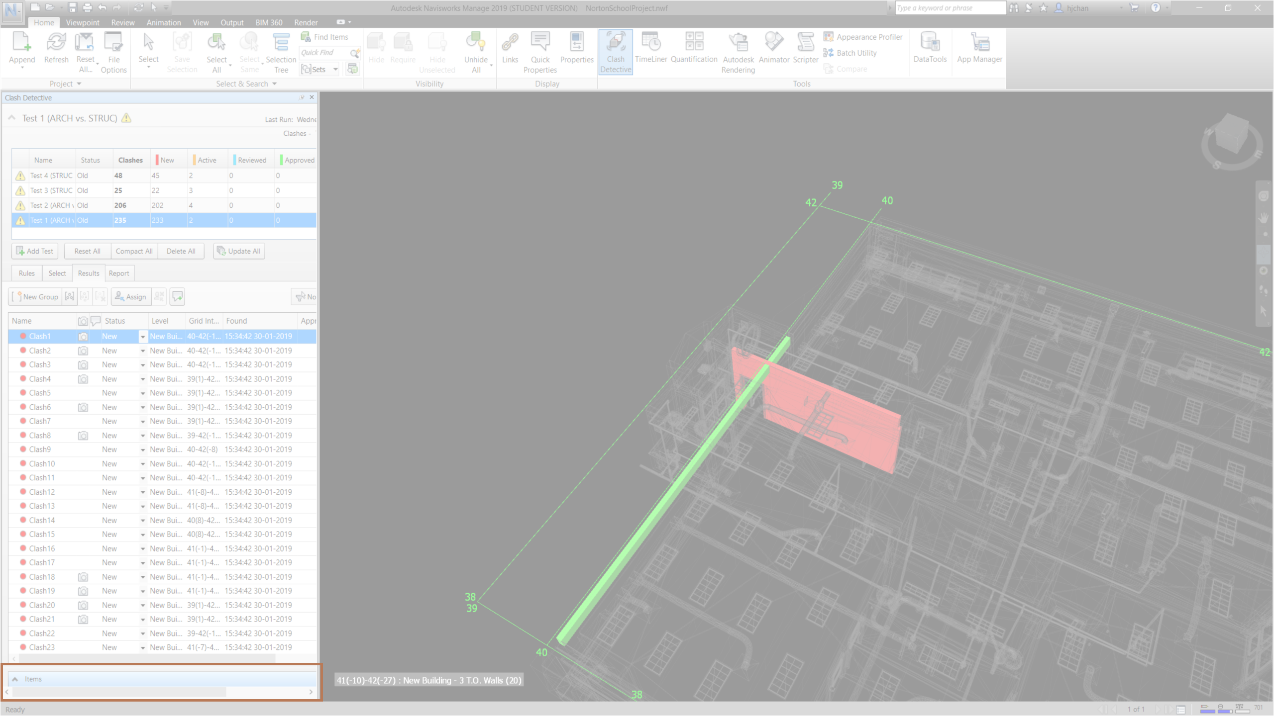 Navisworks Manage 2019 Crashes When viewing Clash Detective results - Autodesk Community