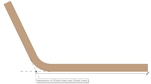 Solved: Dimension the intersection of lines - Autodesk Community