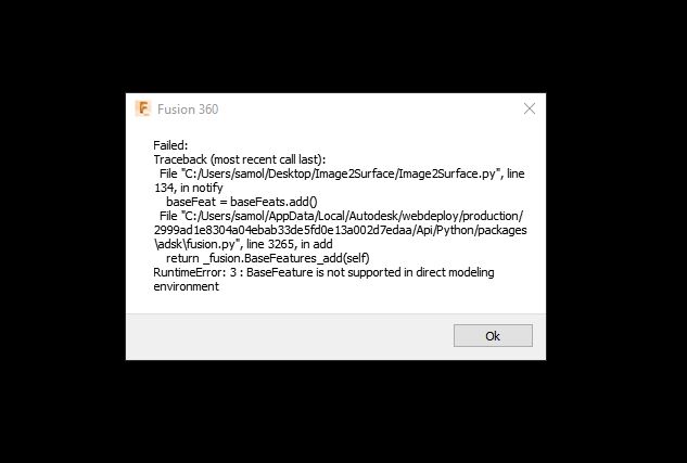 Solved: Image 2 Surface Script for Fusion 360 - Autodesk Community