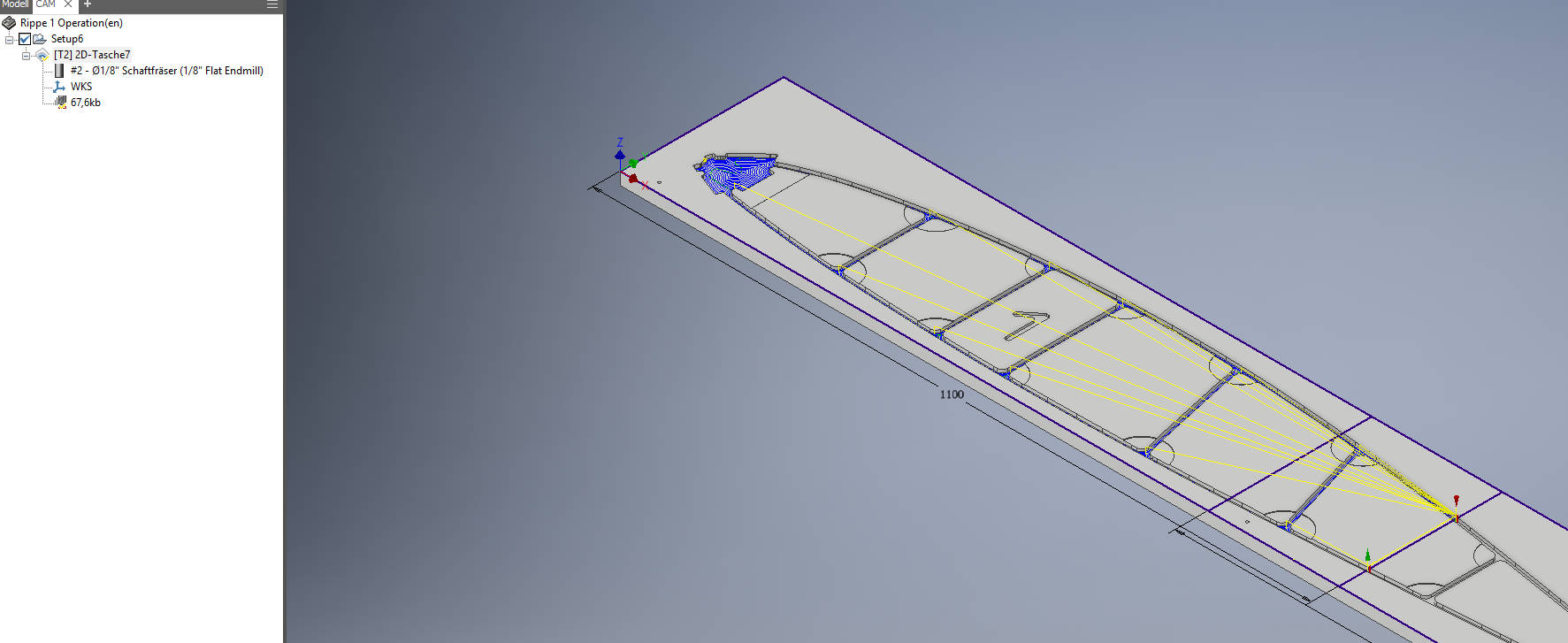 Gelöst Inventor 2019 Hsm Überlanges Bauteil Fräsen Autodesk Community