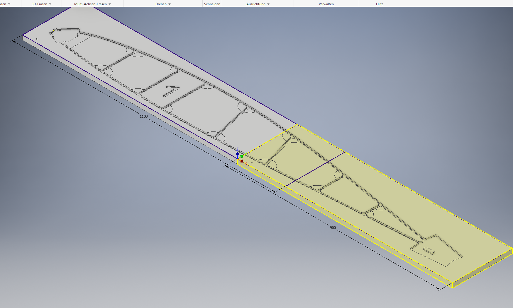 Gelöst Inventor 2019 Hsm Überlanges Bauteil Fräsen Autodesk Community