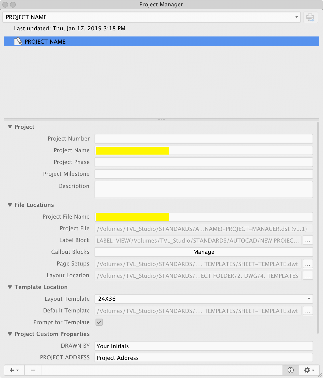 Solved: Project Manager: "Project Name" -vs- "Project File Name" - Autodesk Community