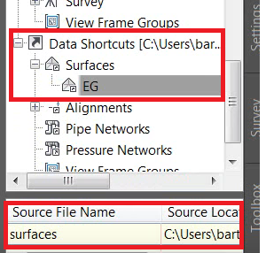 Solved: Referencing a Surface File from Another Drawing - Autodesk ...